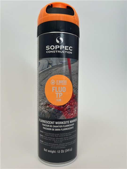 Soppec Orange Marking Paint - Countryside Concrete Supply