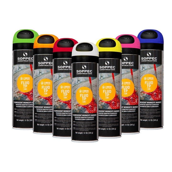 Soppec Orange Marking Paint - Countryside Concrete Supply
